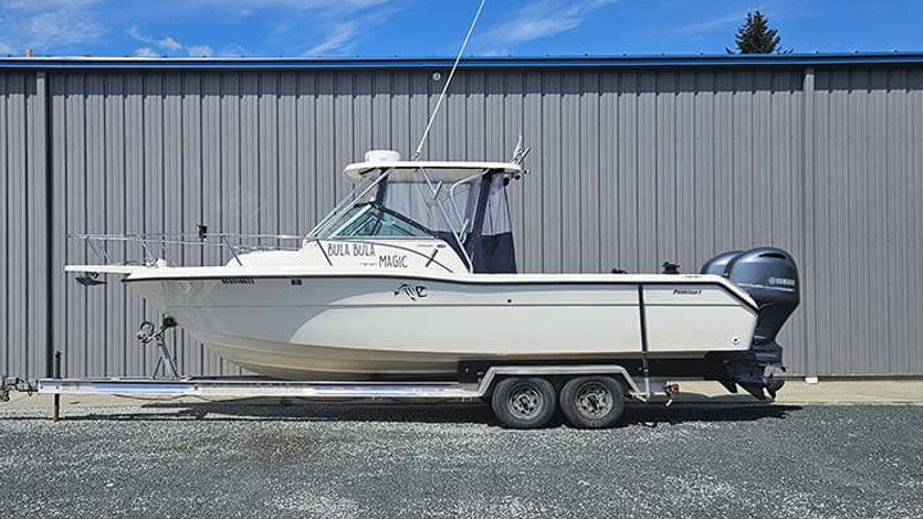 1995 Pursuit 2470 Walkaround For Sale | Alberni Power & Marine - RPM Group